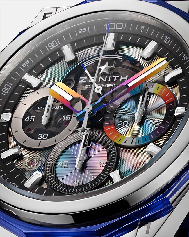 Zenith Reunites With Felipe Pantone for a Colorful Defy Extreme Watch